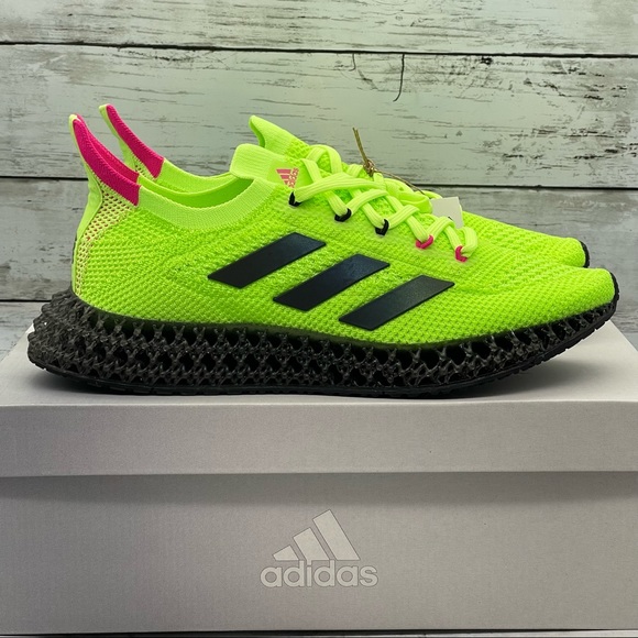 adidas | Shoes | Adidas 4d Fwd Signal Green Black Running Shoes New ...
